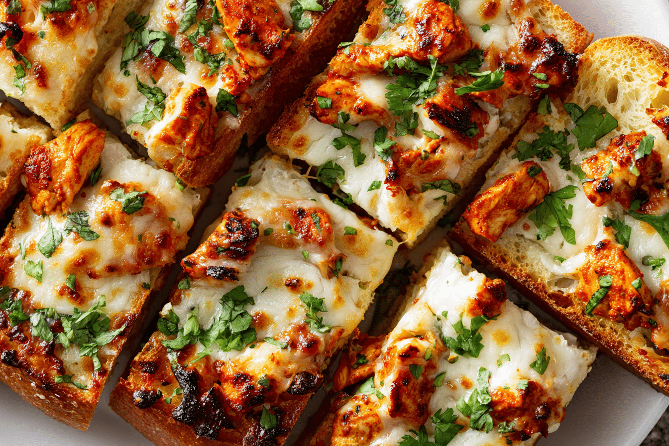 Tandoori Chicken Garlic Bread – 1 Game-Changer Ingredient, Incredible ...